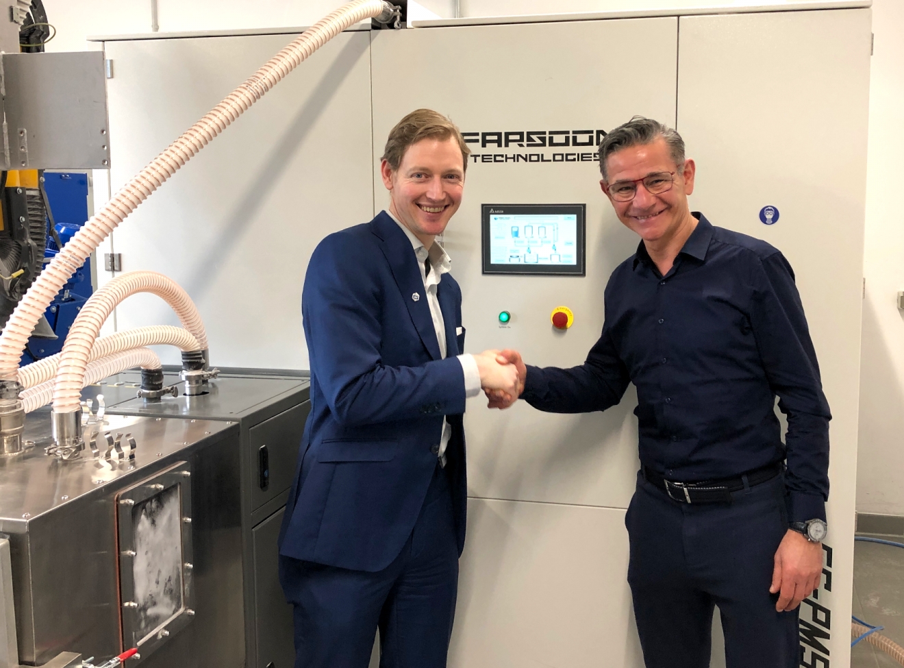 rpm installs Powder Management System (PMS) from Farsoon